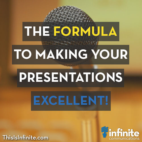 The Formula To Making Excellent, Successful Presentations! | Infinite ...